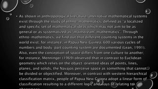 Western Mathematics A Secret Weapon of Imperialism | PPTX