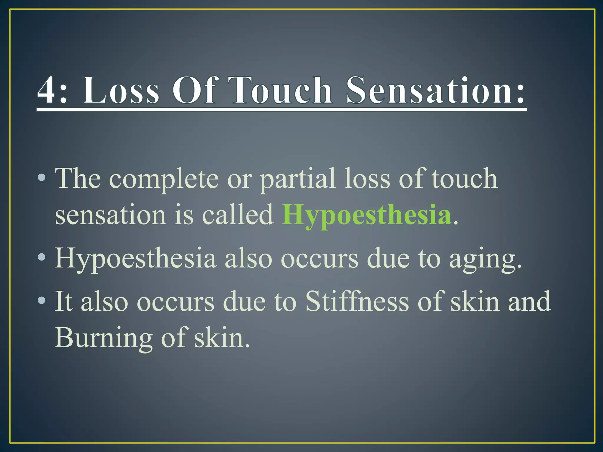 Sense of TOUCH | PPTX