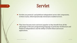 Java Servlets | PPT