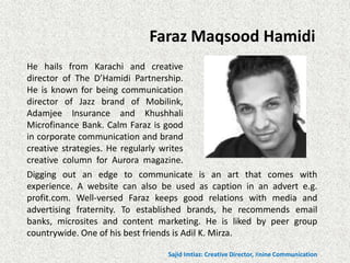 Faraz Maqsood Hamidi | PPTX