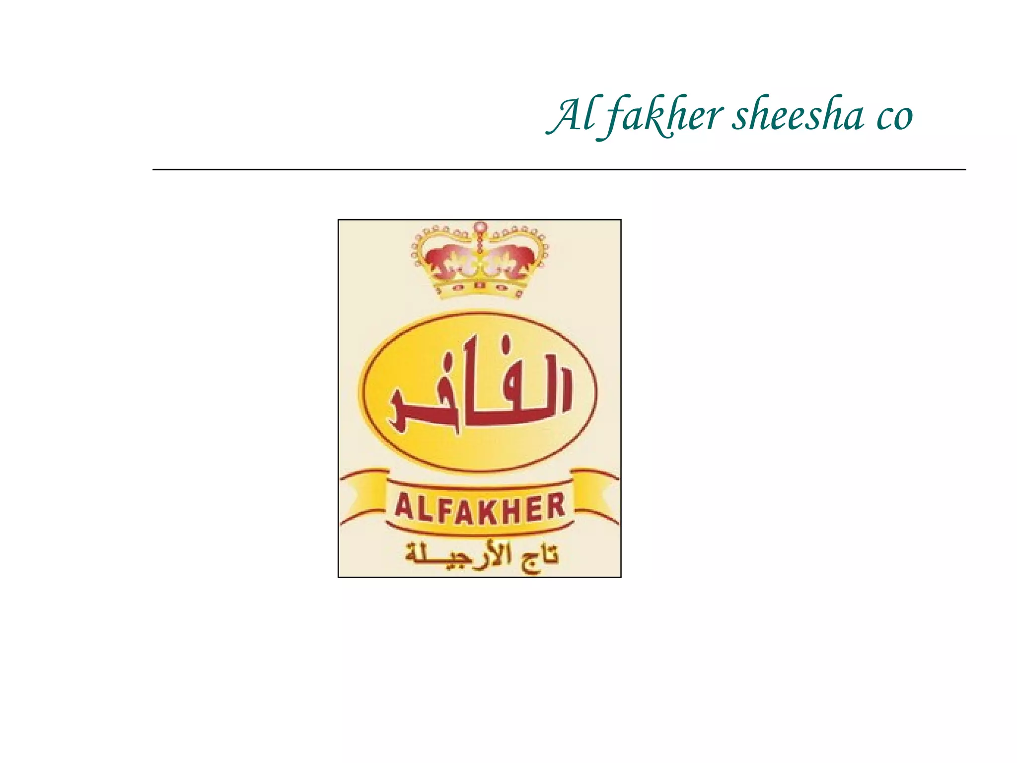 Faraz patel al fakher sheehsa flavors | PPT