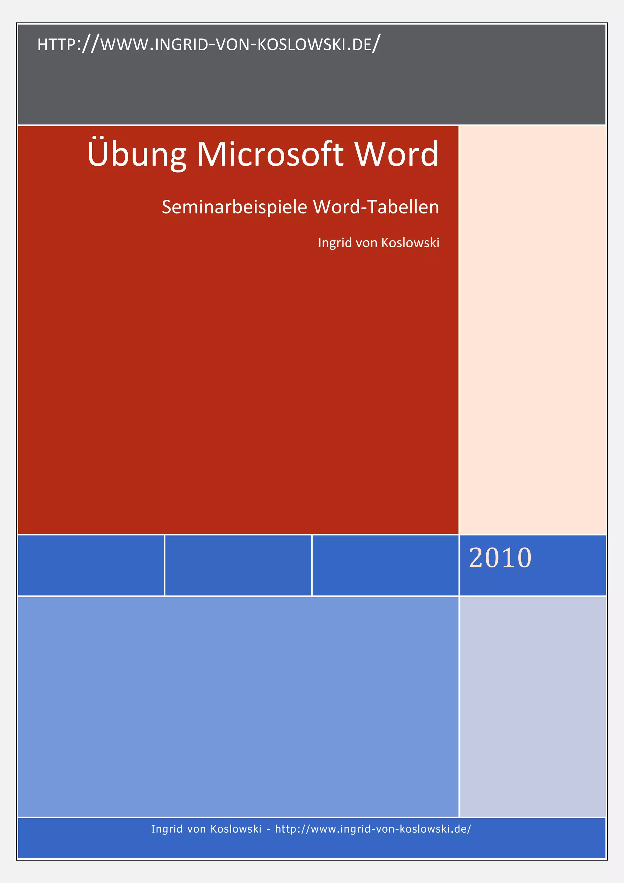 Farbpalette - Farbcodes | PDF