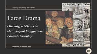 Farce by Hameed.pdf explanation on drama | PPT
