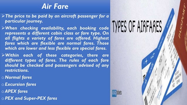 Air Fare | PPT