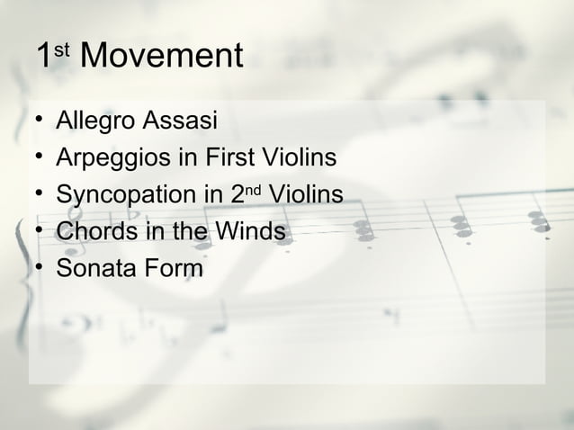 Farewell Symphony | PPT