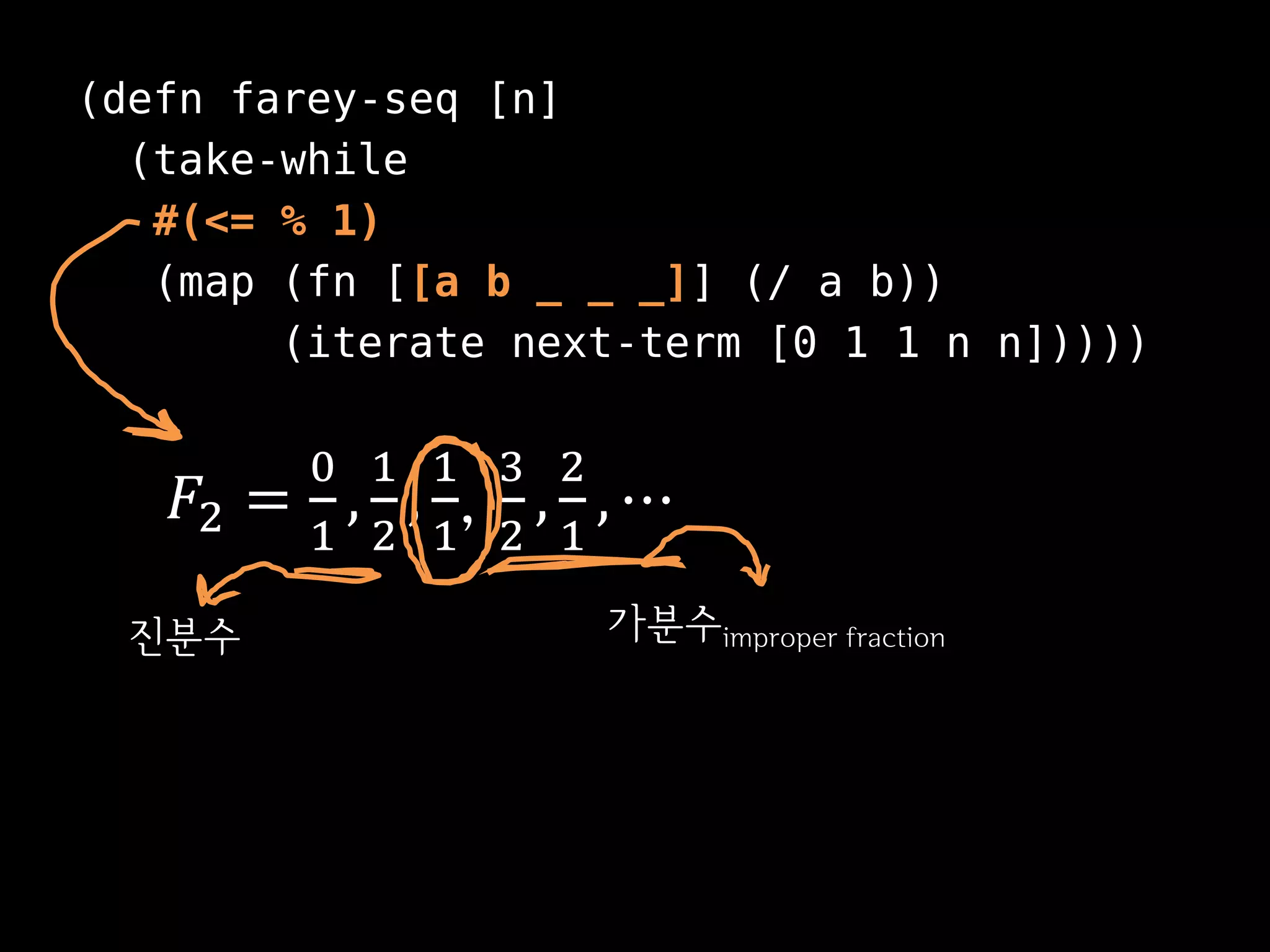 페리 수열(Farey sequence) | PDF