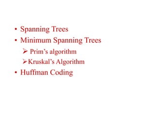 Farhana shaikh webinar_spanning tree | PPT