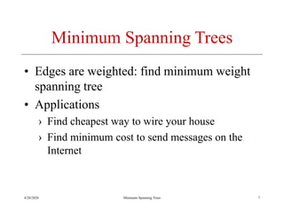 Farhana shaikh webinar_spanning tree | PPT