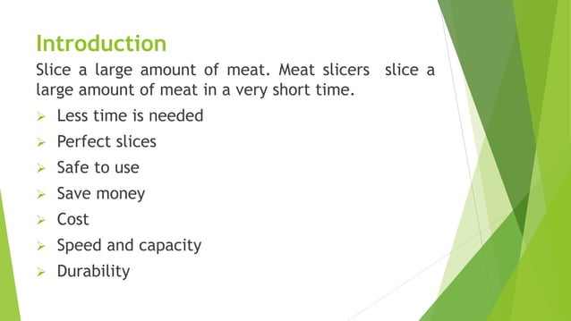 MEET SLICE,food slice& Vegetables slice | PPTX