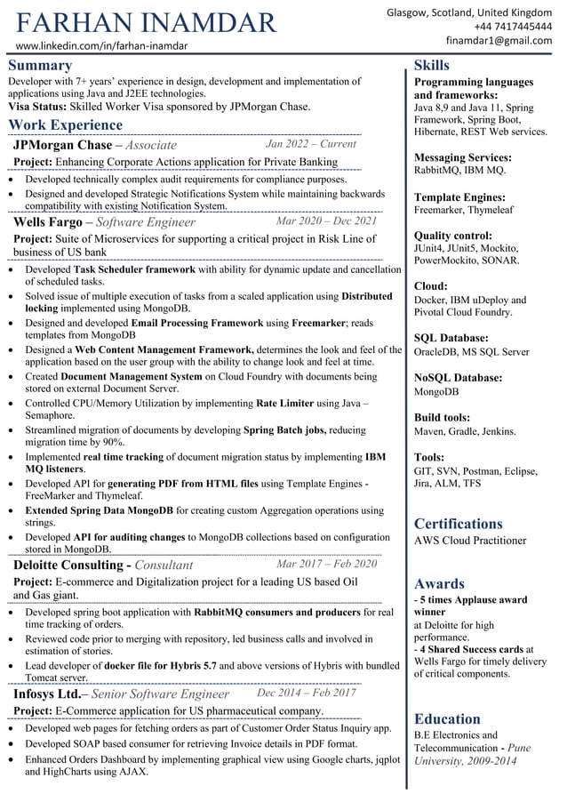 Farhan Inamdar | PDF | Databases | Computer Software and Applications