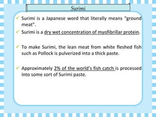 edible fish product, paper 11 | PPTX