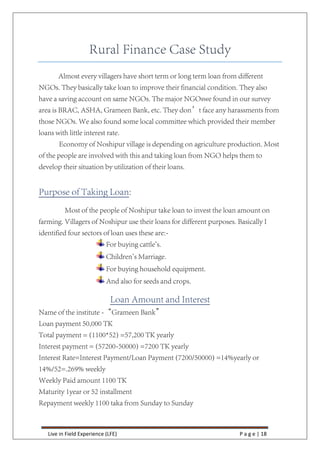 Farhan lfe final report | PDF | Agriculture | Industries