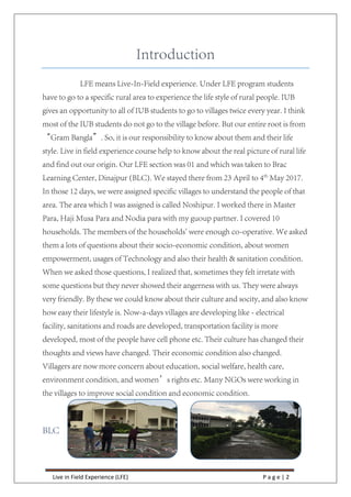 Farhan lfe final report | PDF | Agriculture | Industries