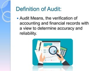 Clasification of Audit | PPTX