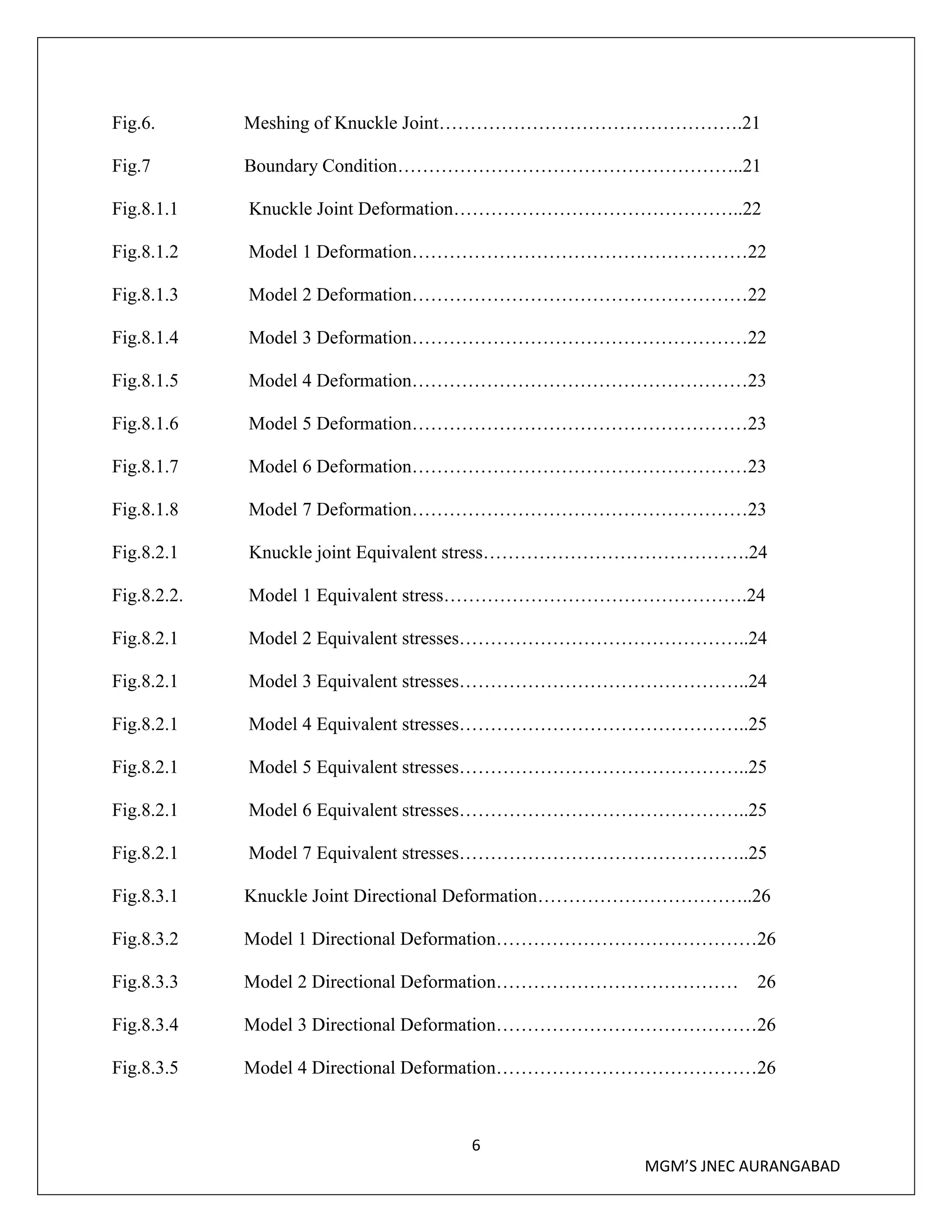 Design and Optimization of Knuckle Joint Using Trusses | PDF