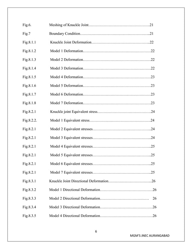 Design and Optimization of Knuckle Joint Using Trusses | PDF