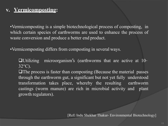 solid waste management through composting | PPTX | Environmental Services Industry | Industries