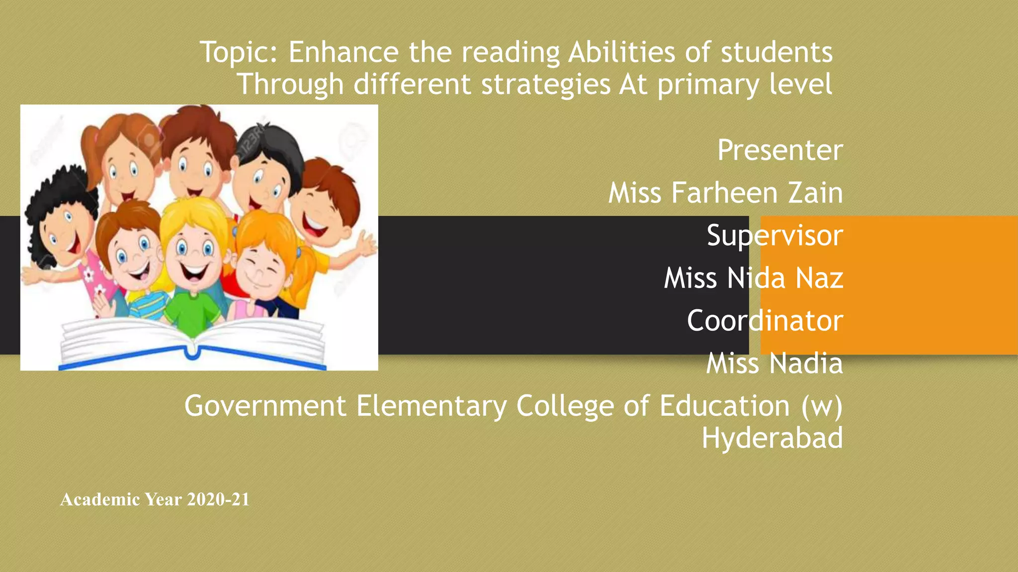 Enhance The Reading Abilities Of Students Through Different Strategies ...