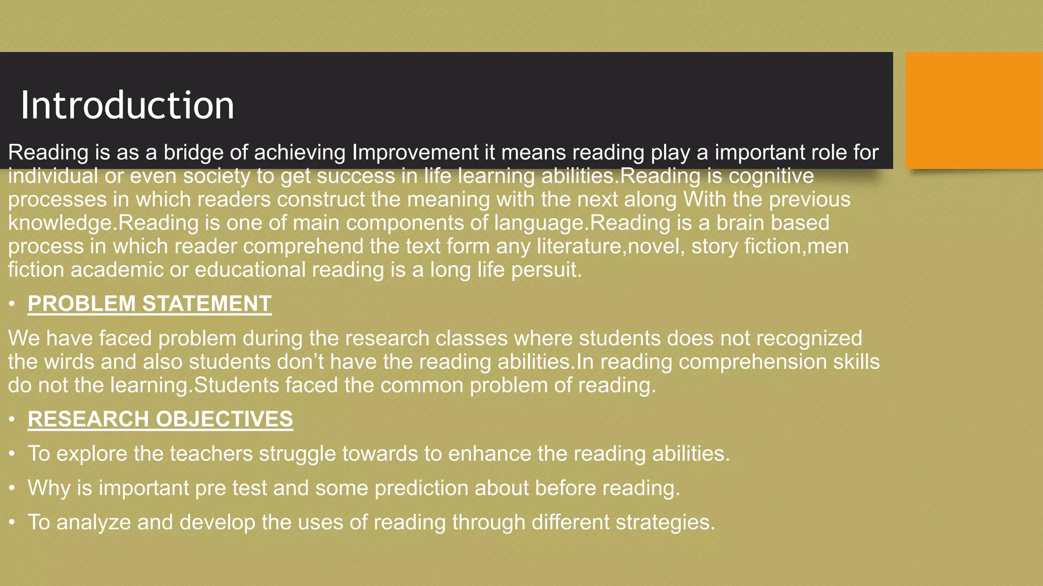 Enhance The Reading Abilities Of Students Through Different Strategies ...