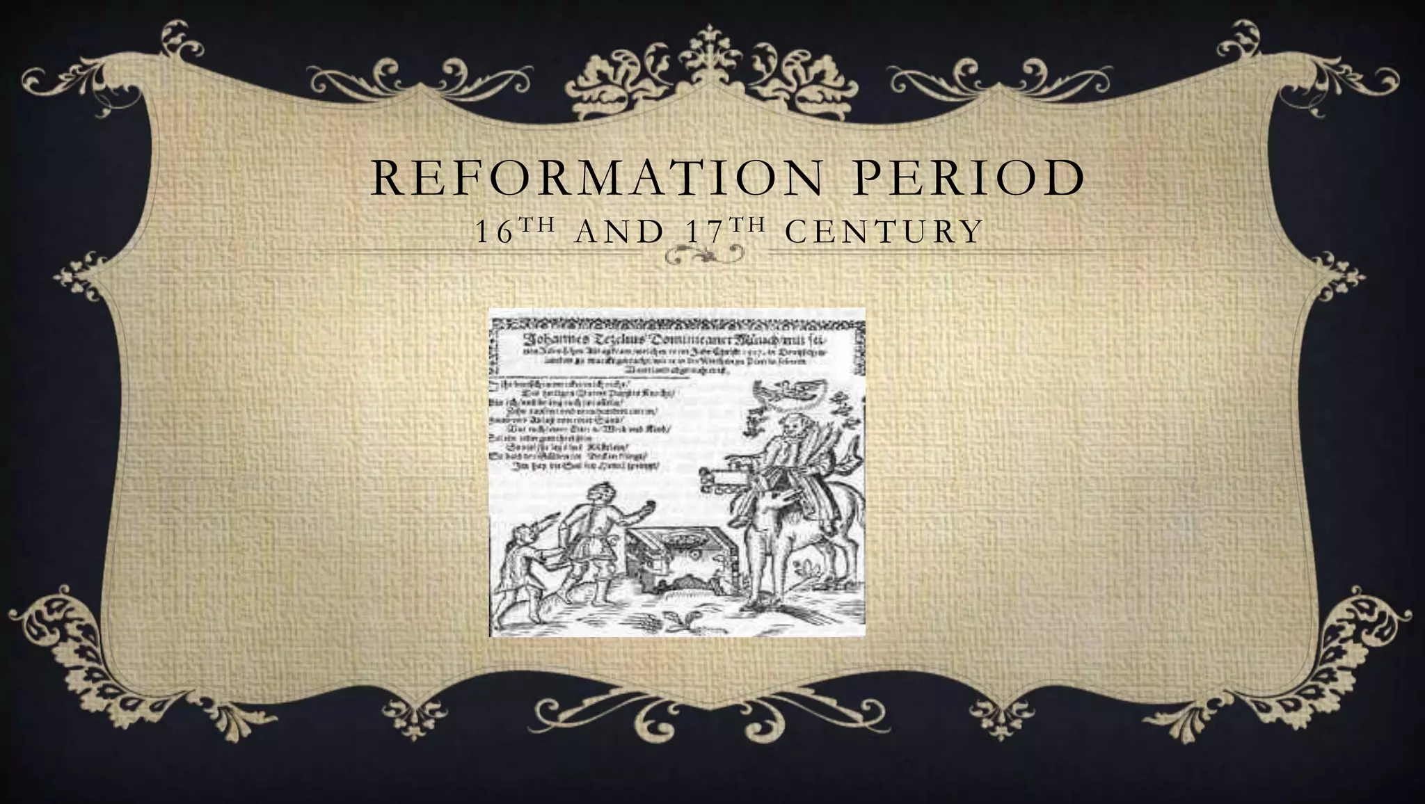Reformation period in English Literature | PPTX