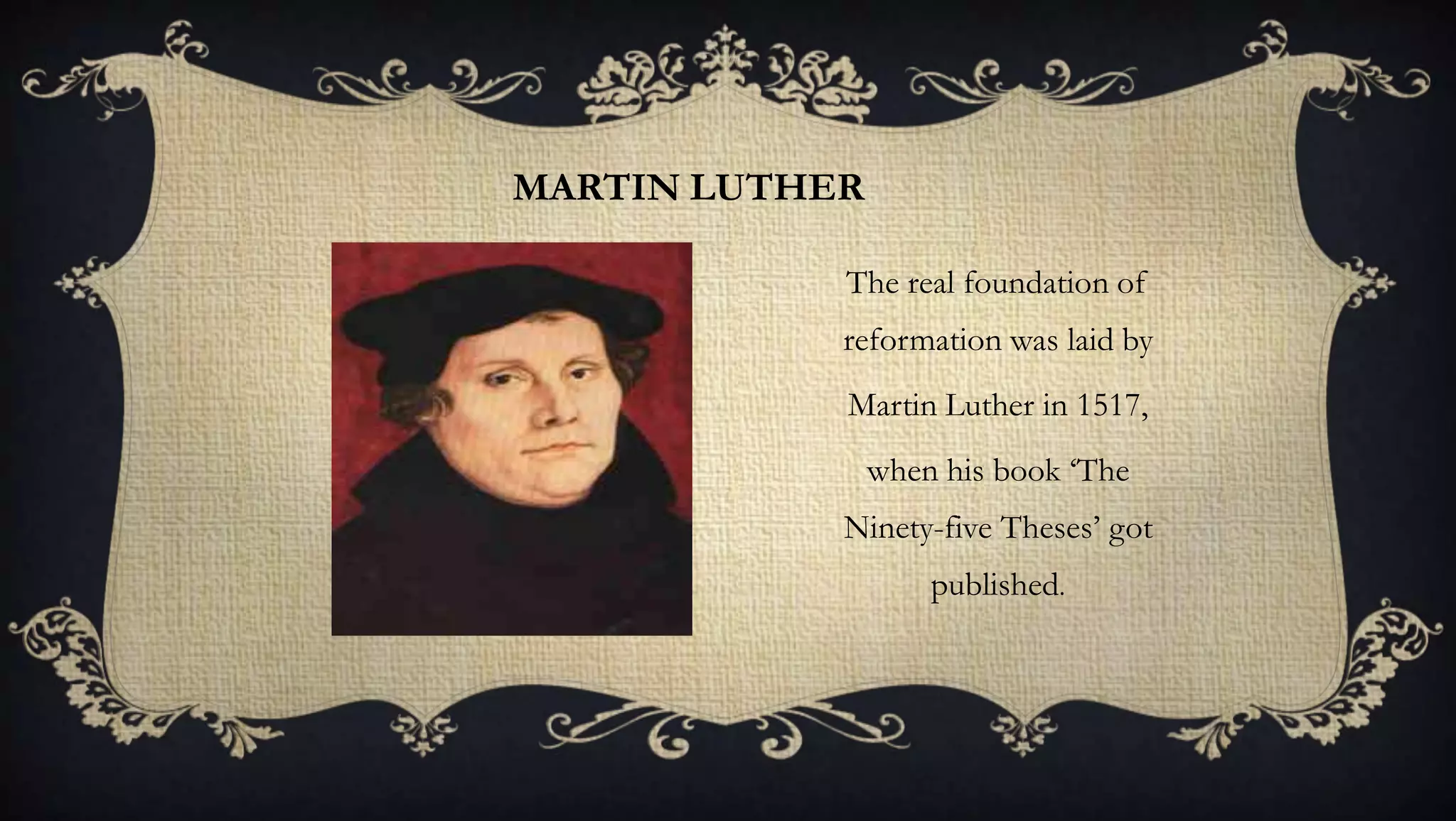 Reformation period in English Literature | PPTX