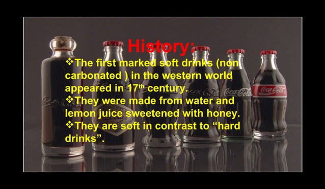 soft drinks | PPT
