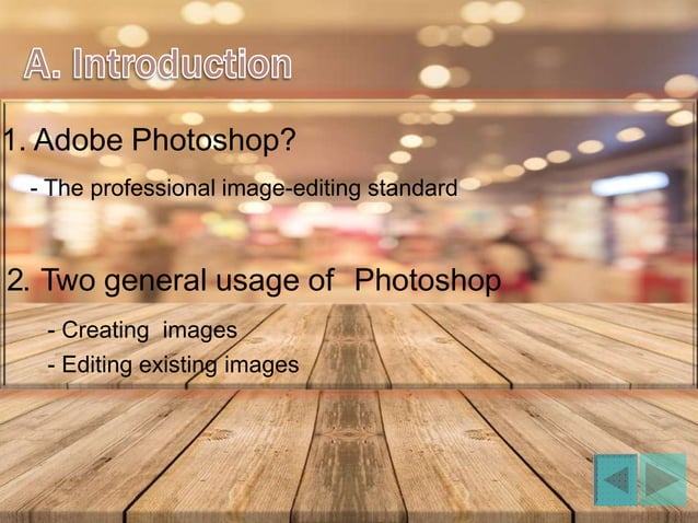adobe Photoshop | PPTX | Photo Editing Software | Computer Software and ...
