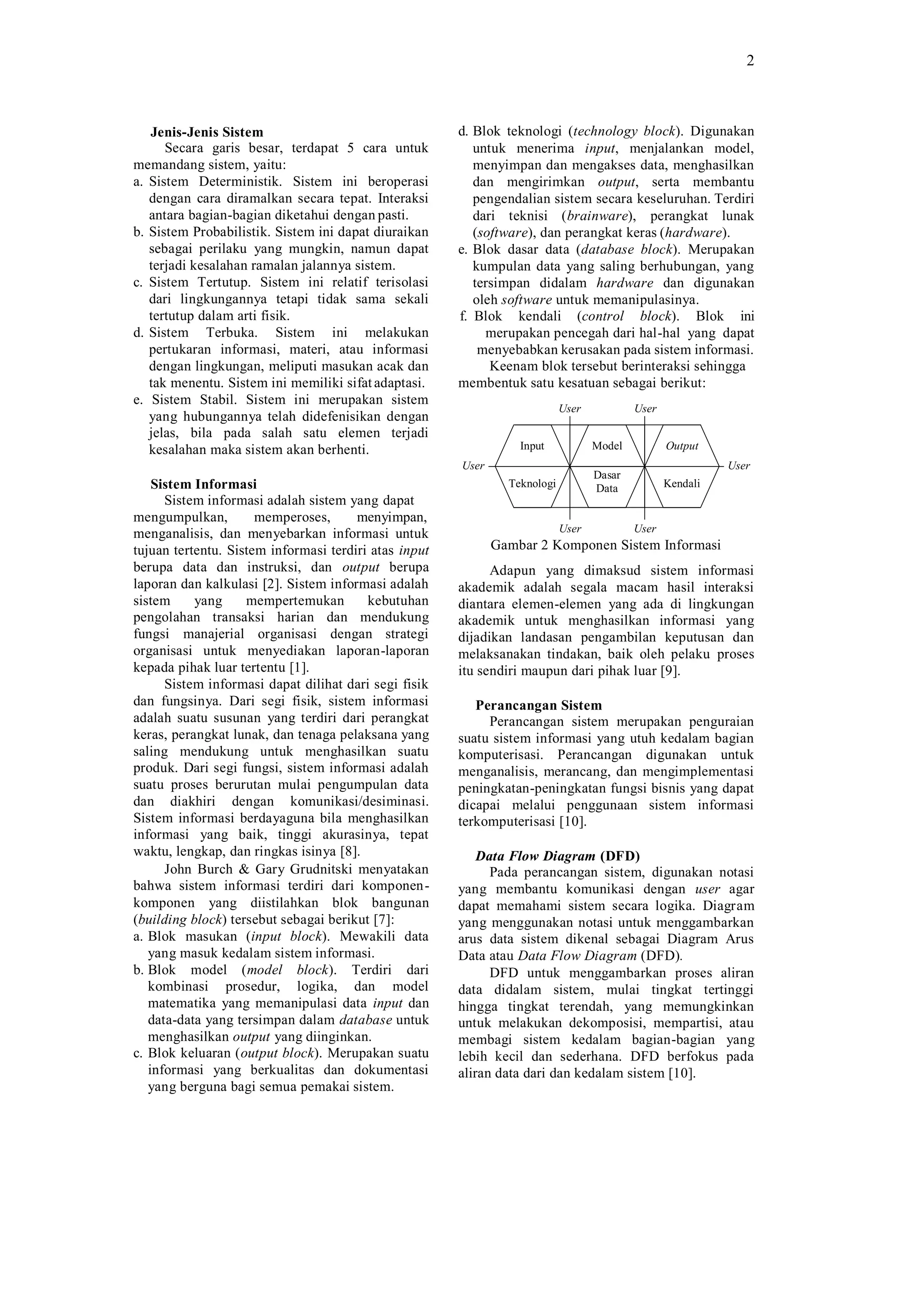 Jurnal Perancangan Sistem Informasi Pengolahan Data Akademik | PDF