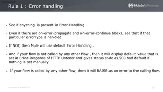 Error Handling in Mulesoft | PPT