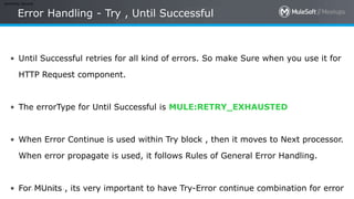 Error Handling in Mulesoft | PPT