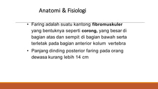 Faringitis Reviews Lecture for Medstudent | PPTX