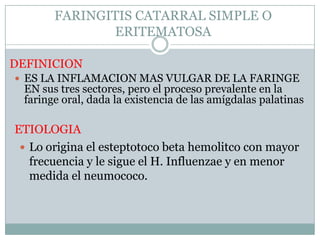 Faringitis bacteriana aguda y otitis media aguda (Gianmaroc guzman ...
