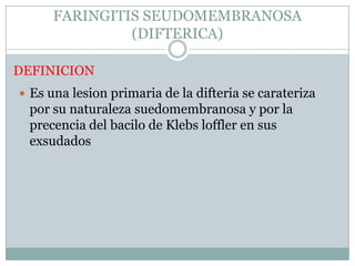 Faringitis bacteriana aguda y otitis media aguda (Gianmaroc guzman ...