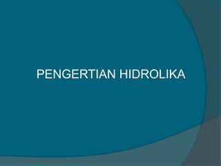 Hidraulika | PPT