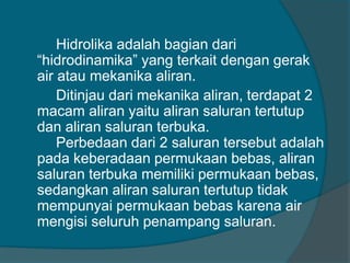 Hidraulika | PPT