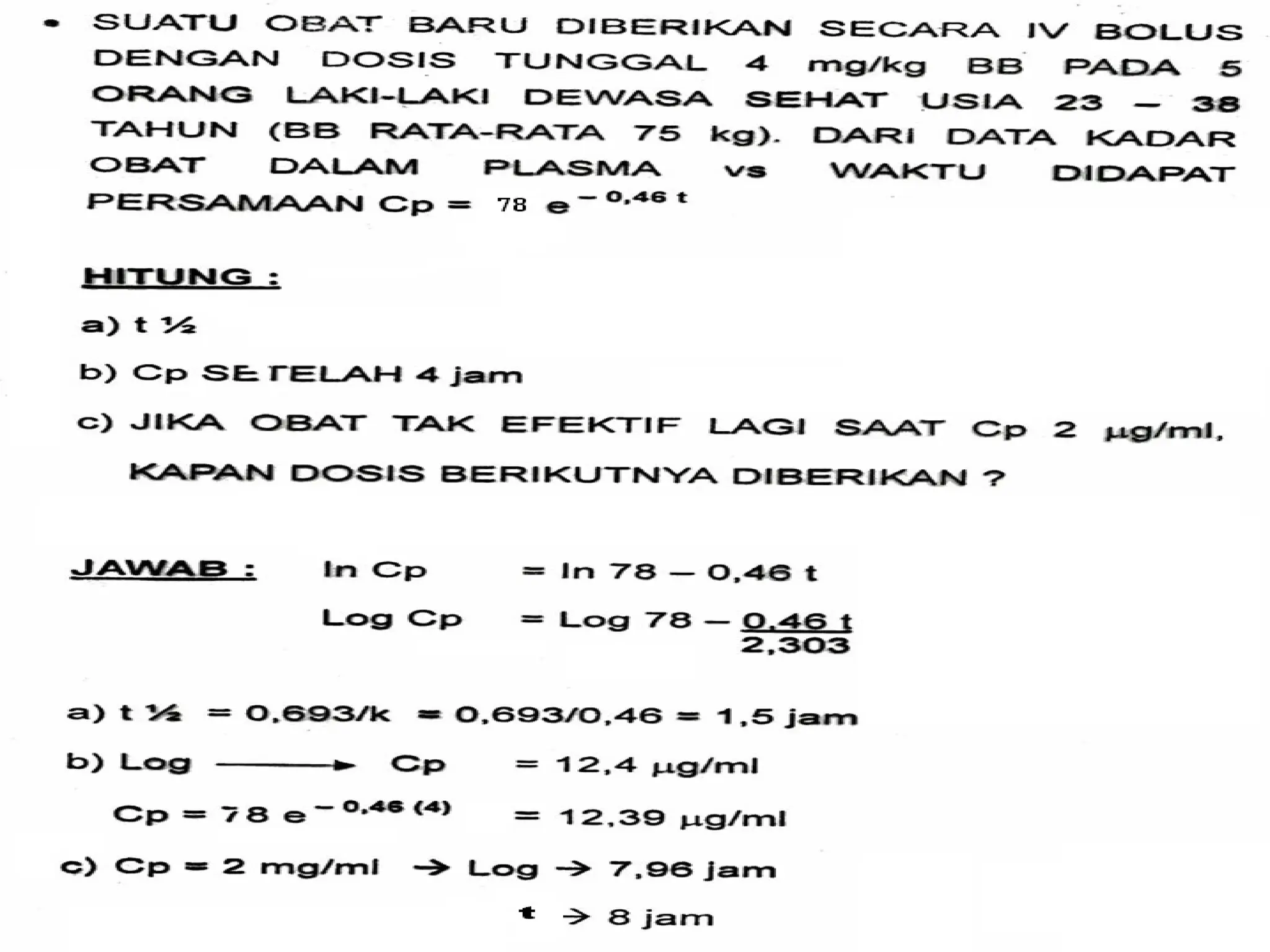 farkin tm 3 beriksikan profil perhitungan data k | PPT