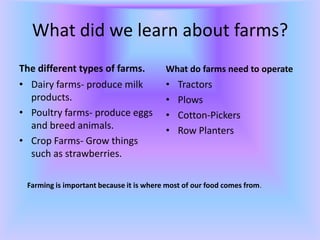 Farm | PPTX | Agriculture | Industries
