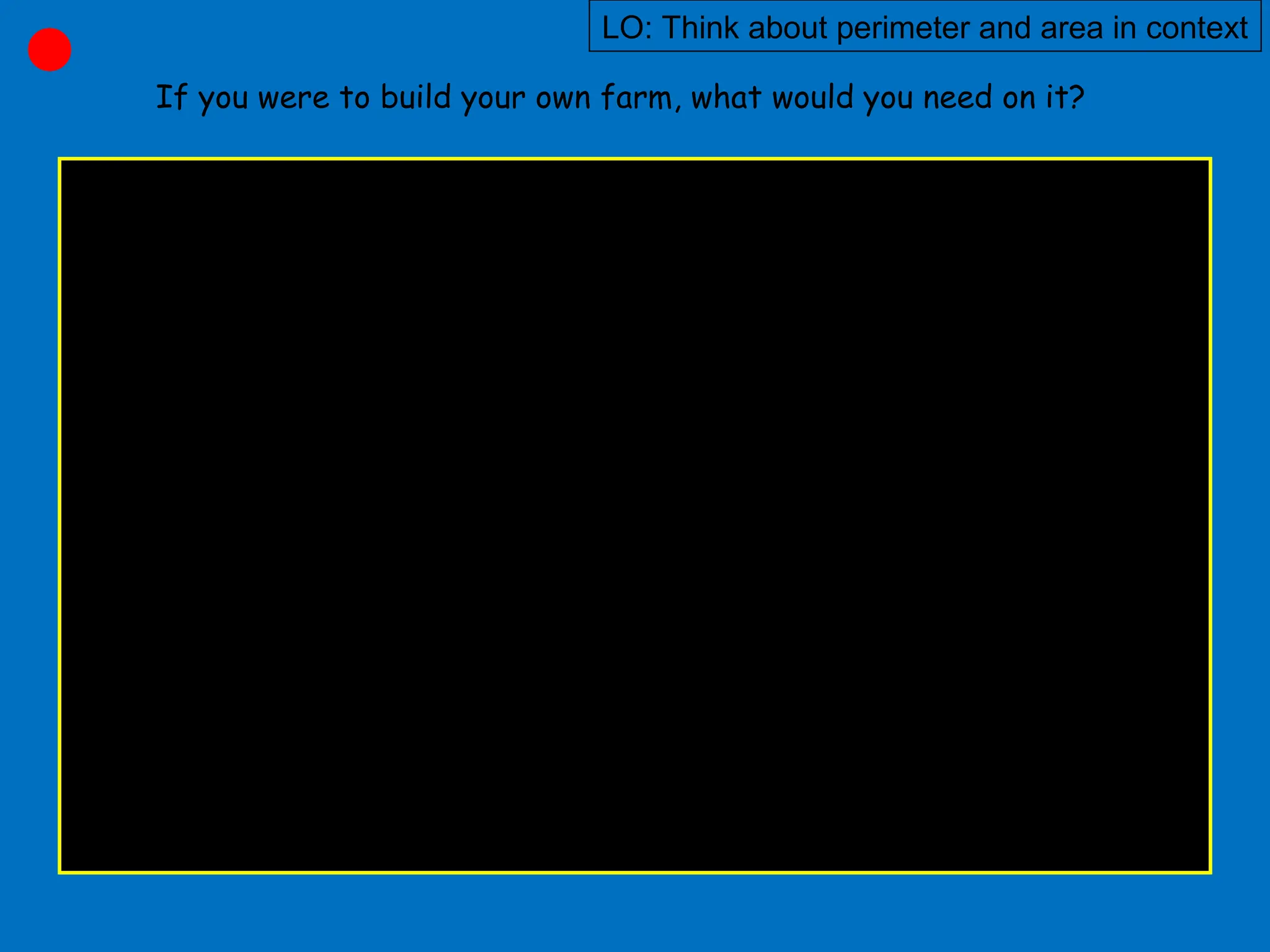 Functional skills lesson on Farm design for Year 7 | PPT