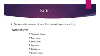 What is Farm? Different types of Farm.pptx
