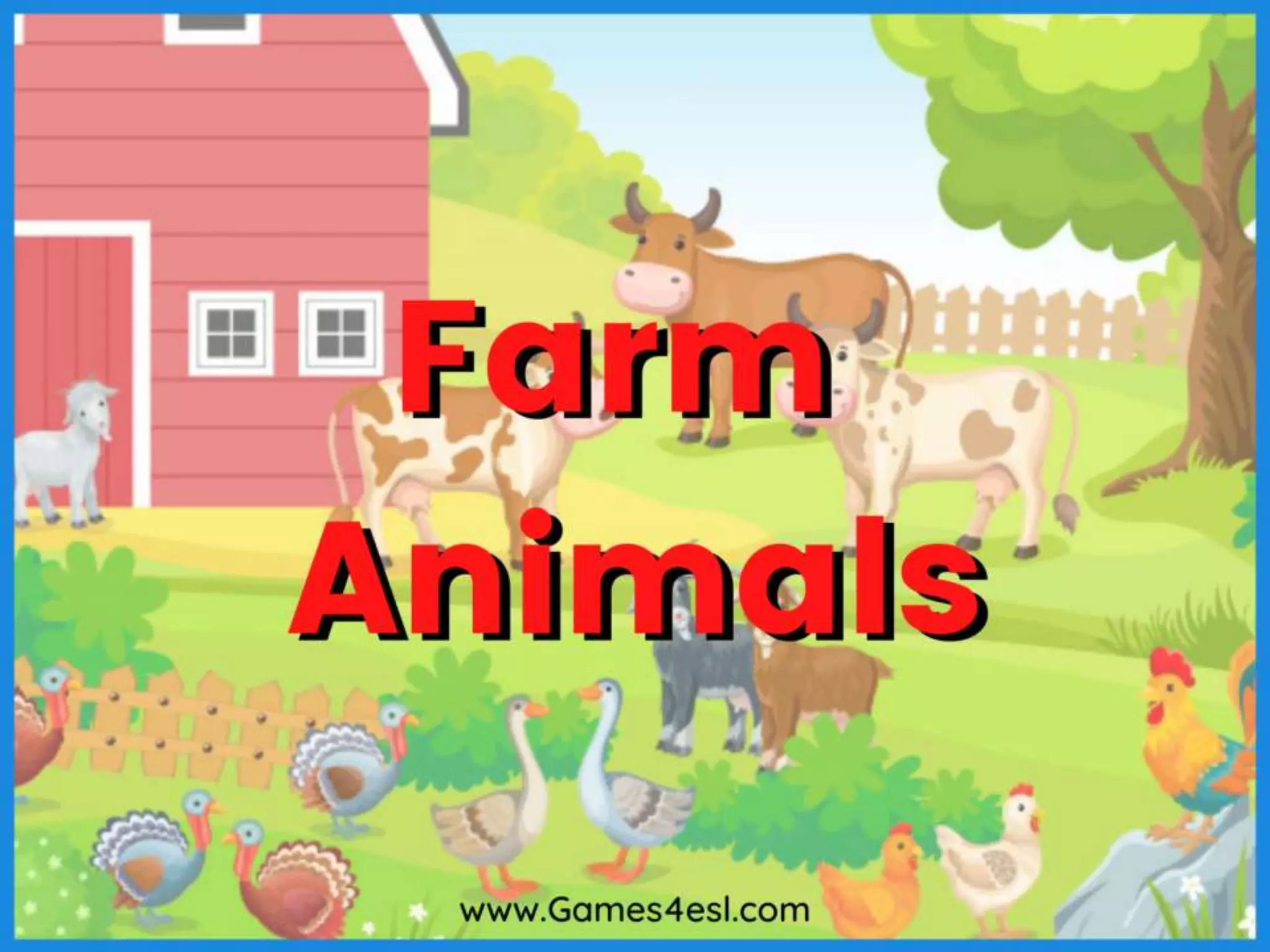 Farm animals-hidden-picture-ppt | PPTX