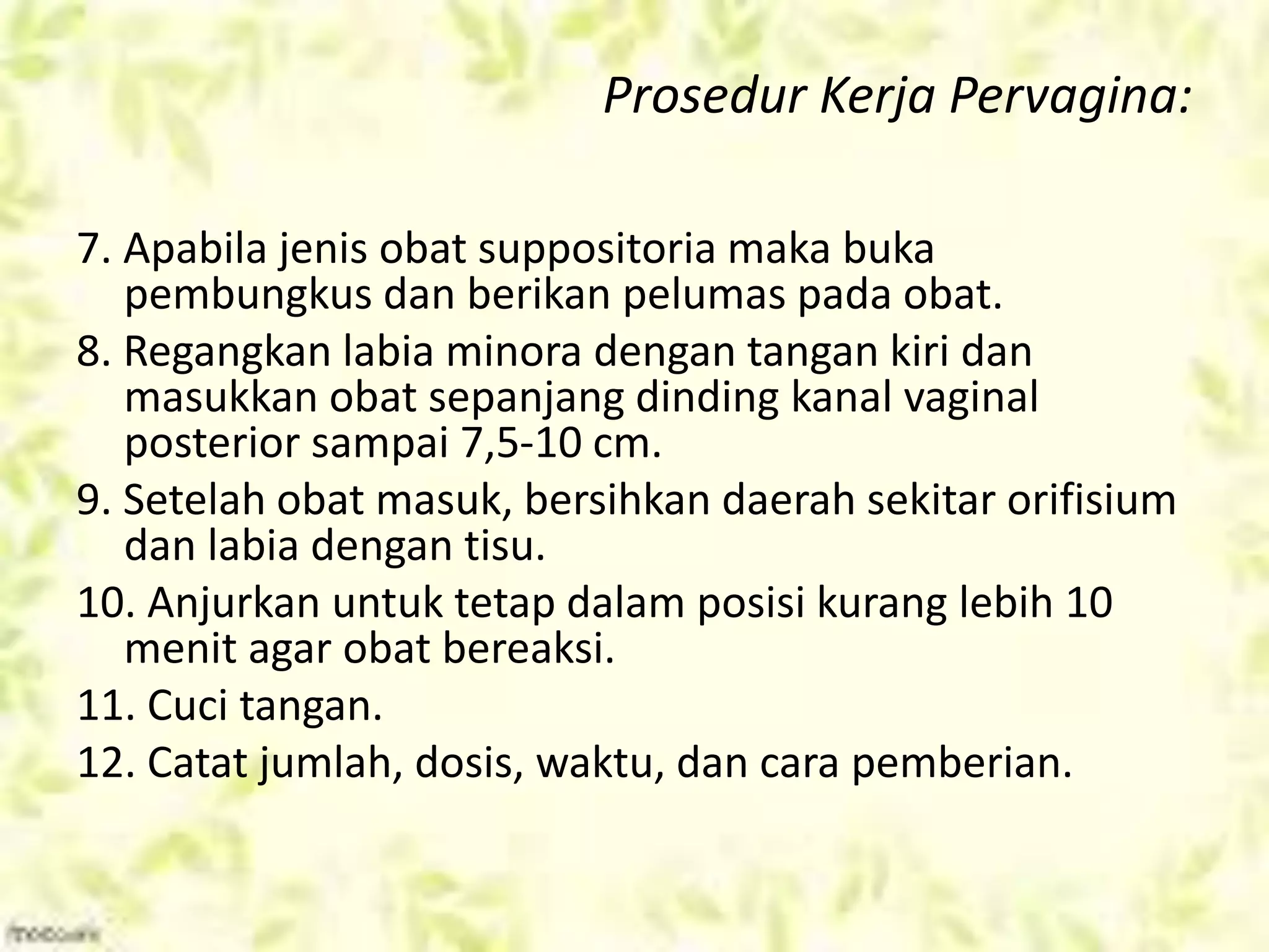 Farmakologi cara pemberian obat | PPTX