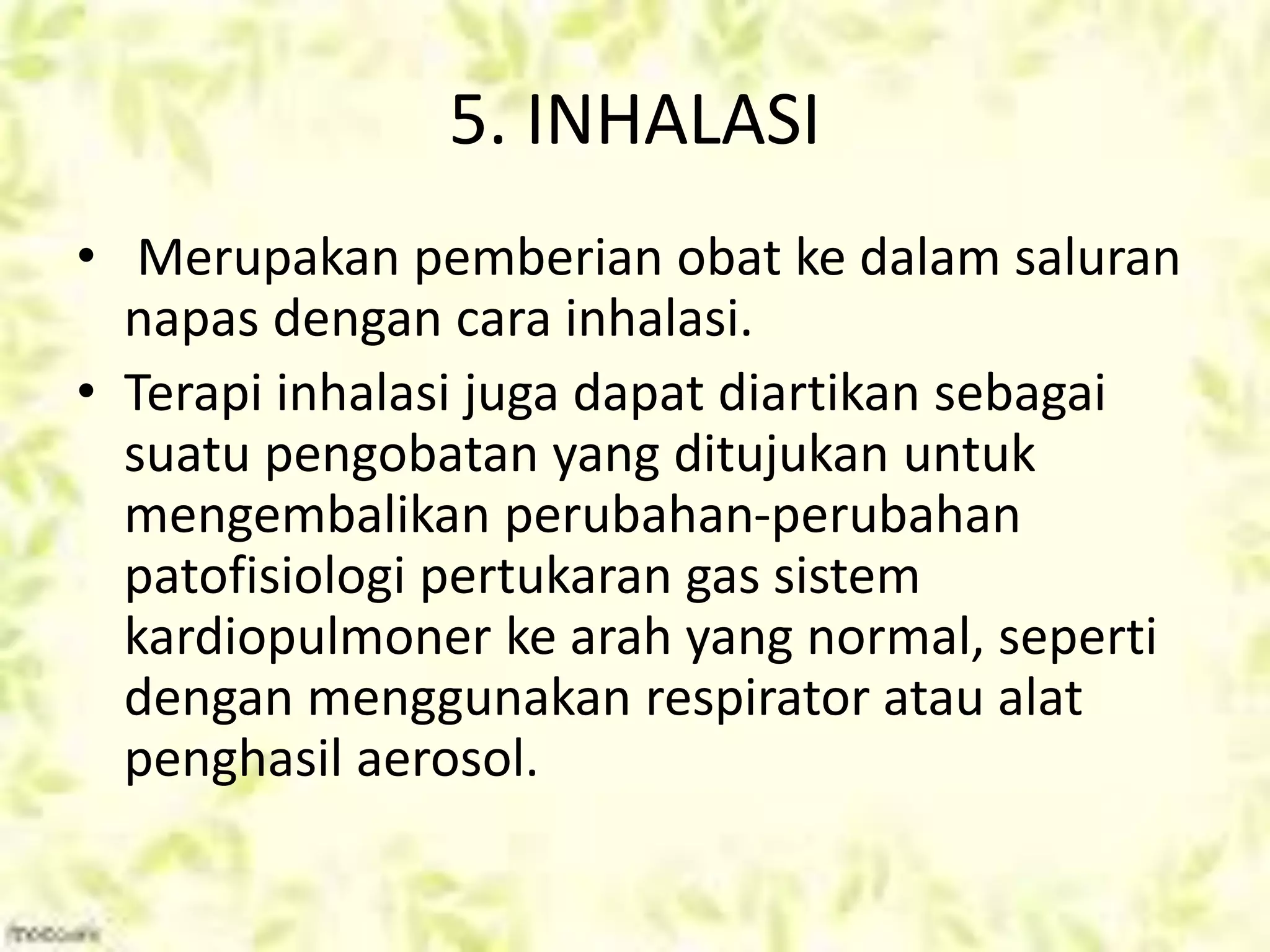 Farmakologi cara pemberian obat | PPTX