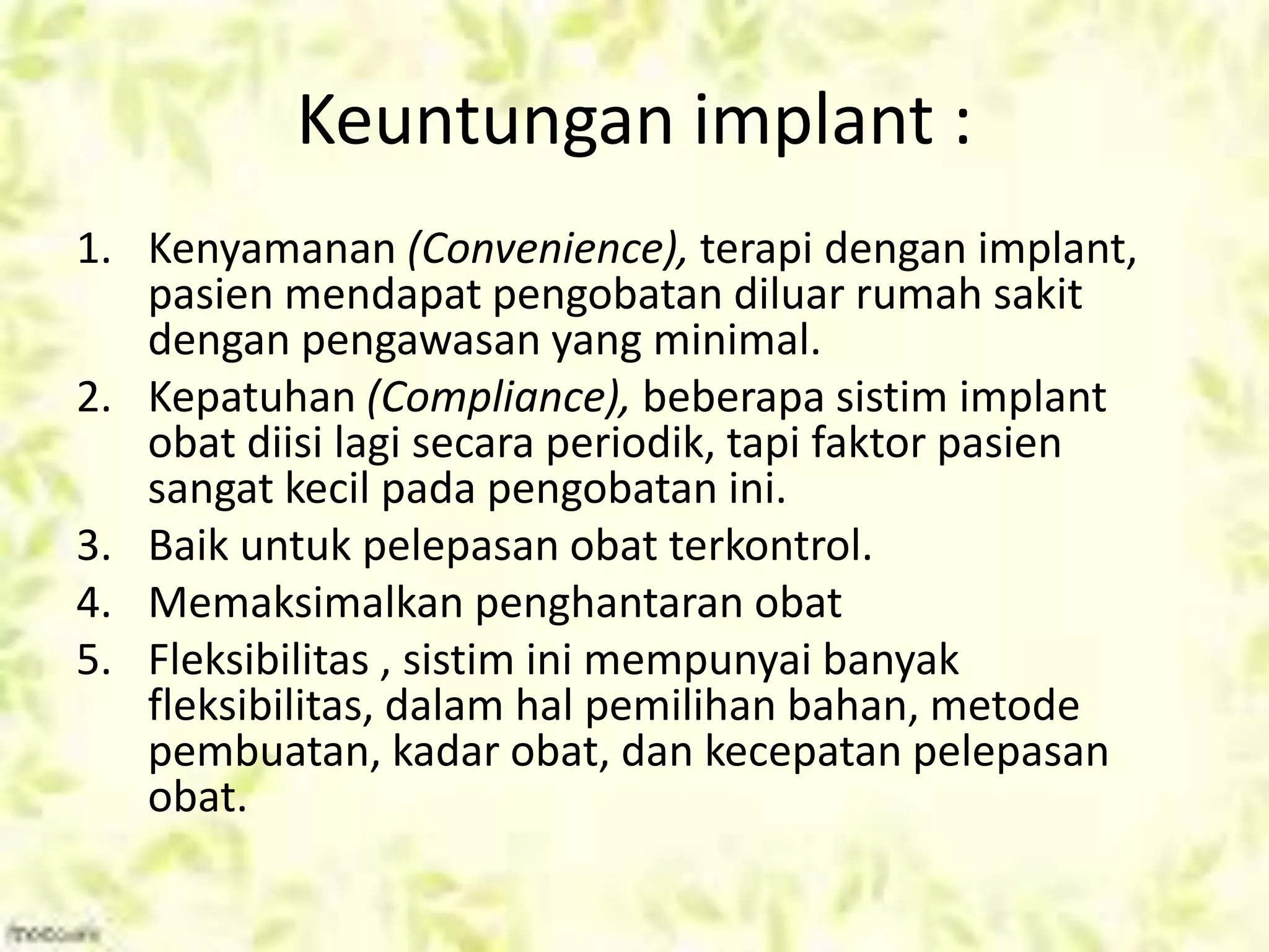 Farmakologi cara pemberian obat | PPTX