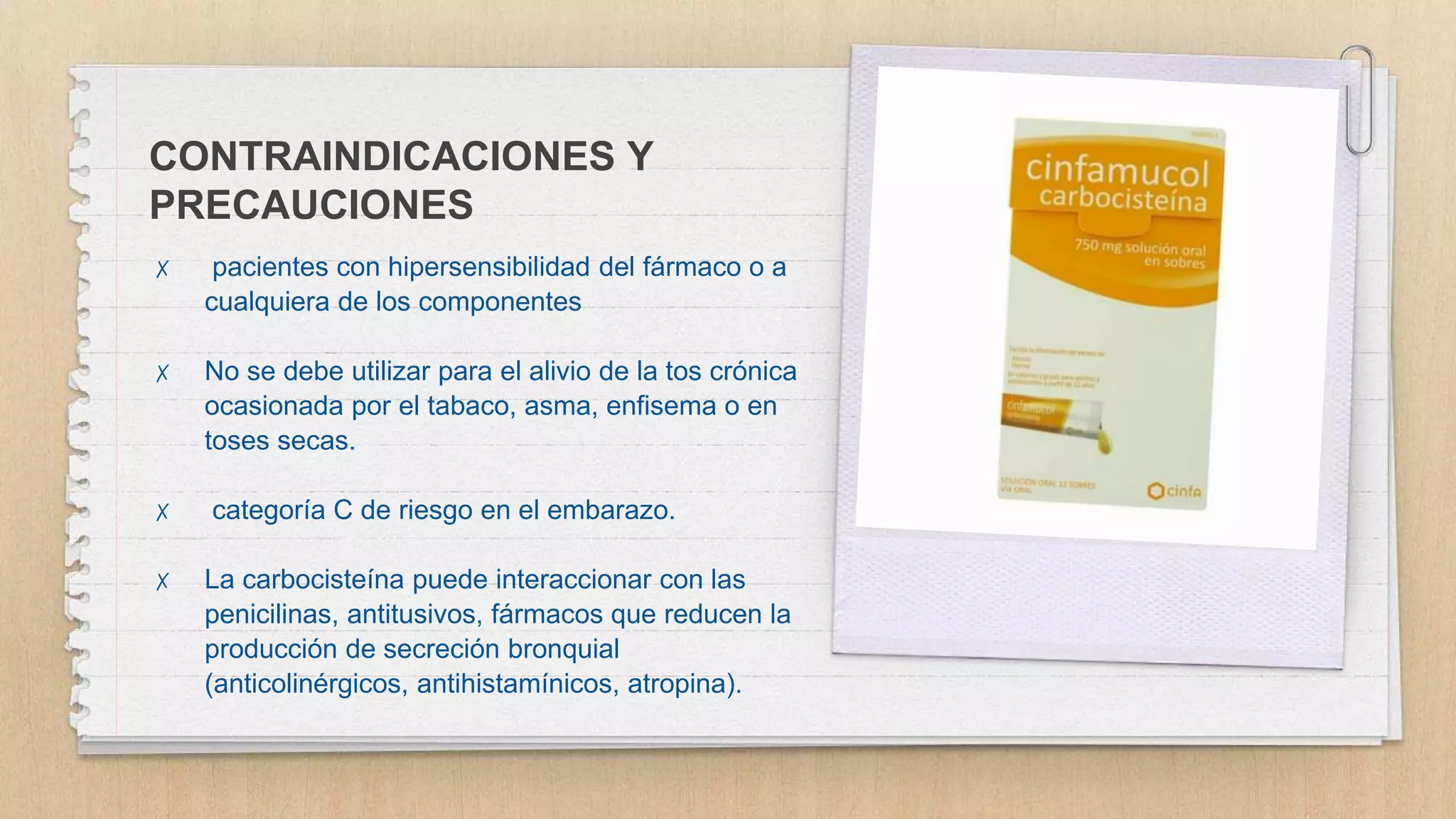 Farmacos antitusigenos, mucoliticos y expectorantes | PPTX