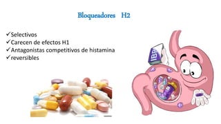 Farmacos bloqueadores H2 | PPTX