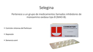 Farmacos antidepresivos | PPTX