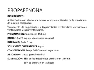 Farmaco Antiarritmicos.pptx