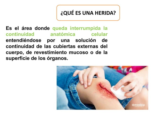 Terapeutica de la herida infectada | PPT