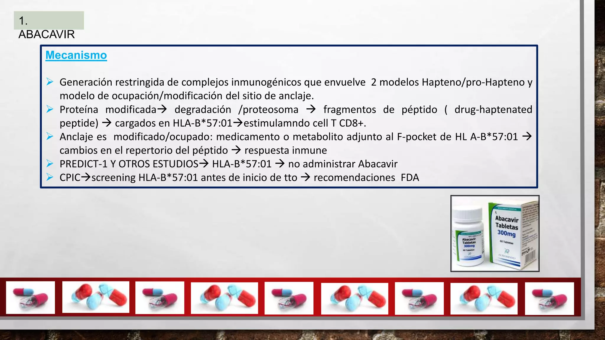Farmacogenomica de reacciones de hipersensibilidad inducidas por ...