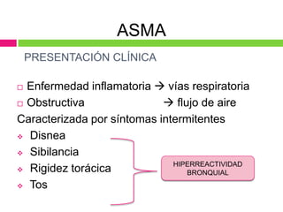 Asma Bronquial | PPTX